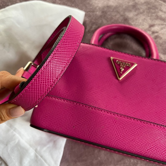 Guess | Bags | Guess Hand Bag Pink Barbie | Poshmark